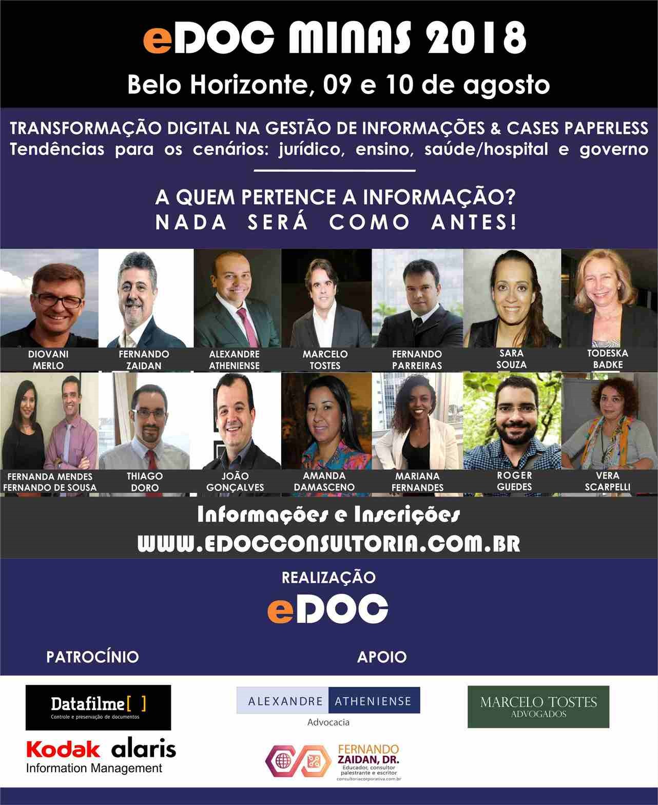 eDOC 2018 – Transformação Digital na Gestão de Informações & Cases ...